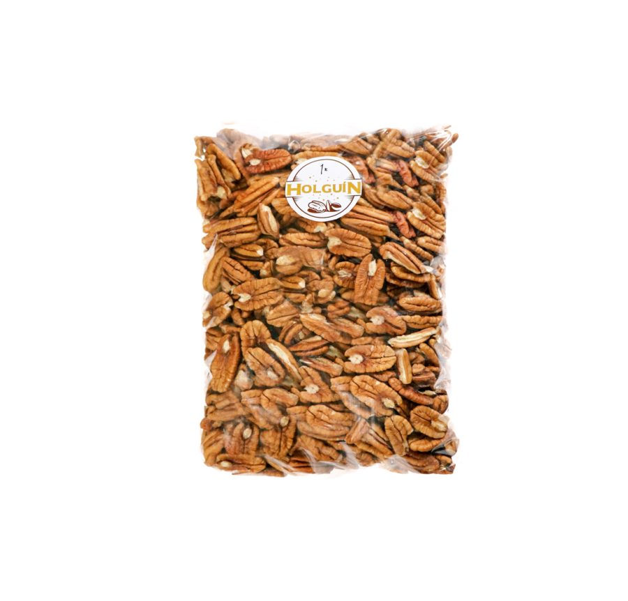 Nuez Pecanera en Mitades – Miel Holguin