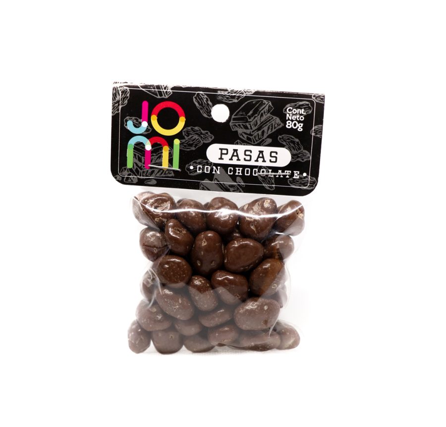 Pasas con Chocolate 80g – Miel Holguin